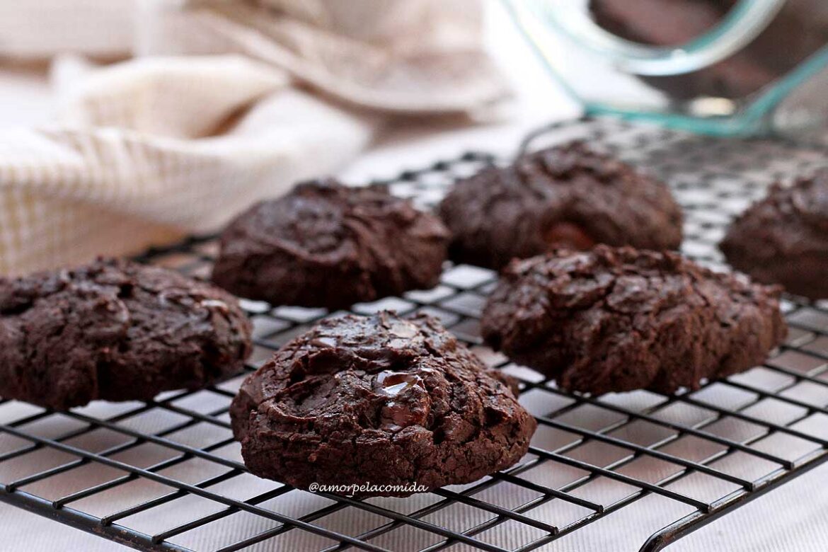 BISCOITO DE CHOCOLATE FOFINHO SEM LACTOSE SEM TRIGO - Receitas ...