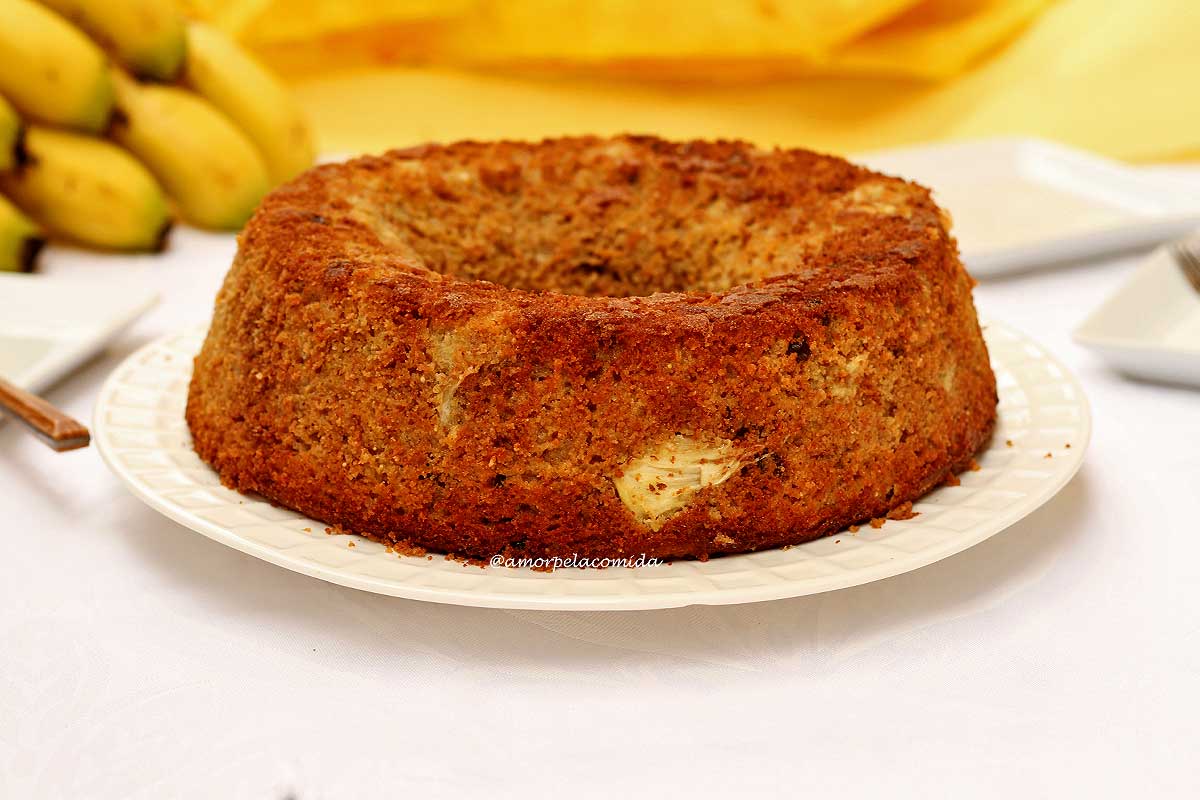 BOLO DE FRUTAS SEM AÇÚCAR SEM TRIGO SEM LEITE - Receitas saudáveis com ...