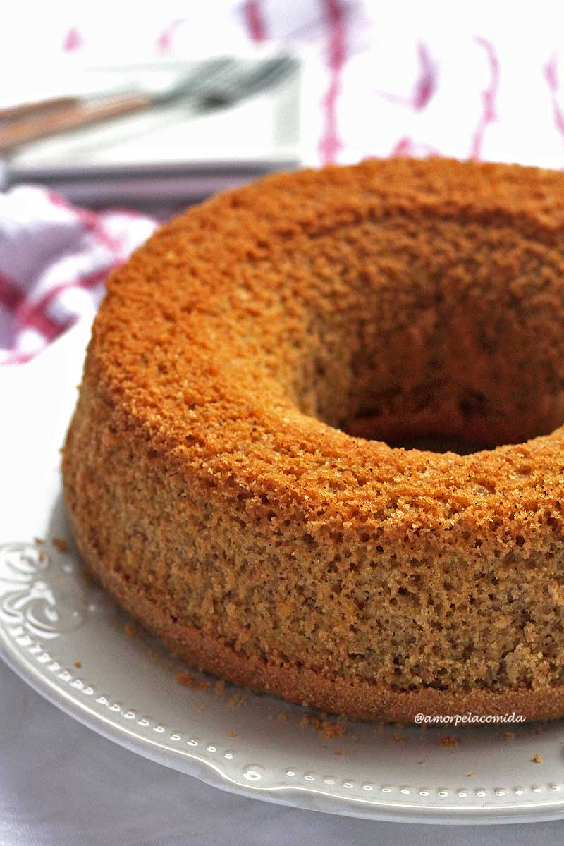 BOLO DE FUBÁ SEM AÇÚCAR SEM TRIGO SEM LEITE - Receitas saudáveis com a ...