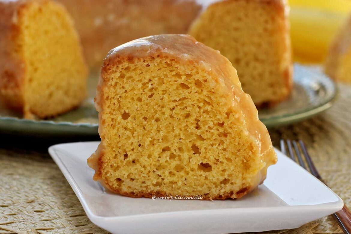 BOLO DE FUBÁ FOFINHO COM ABACAXI SEM TRIGO - Receitas saudáveis com a ...